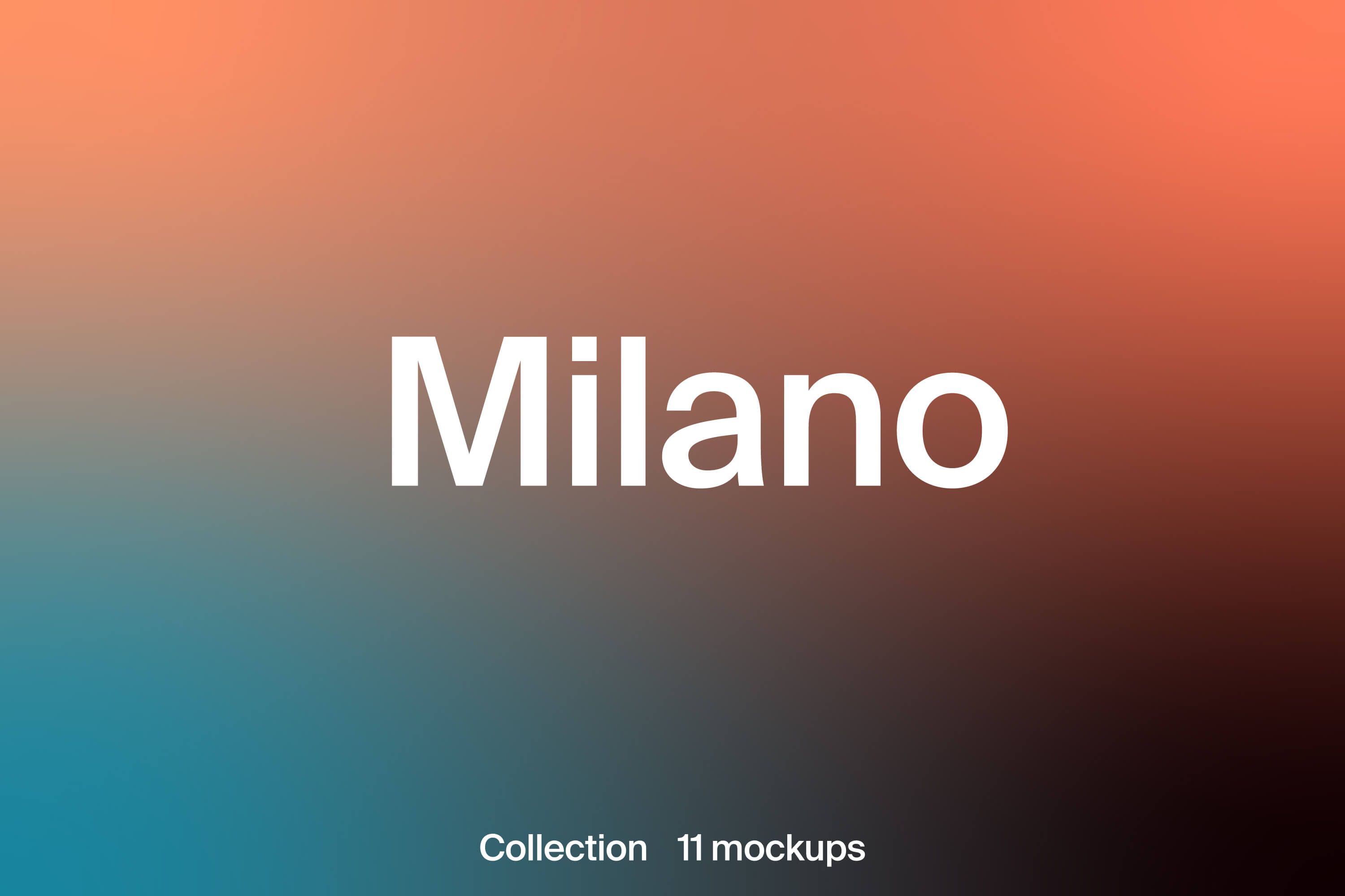 High Quality Mockups :: Real Photography in MILANO – Vibes Mockup